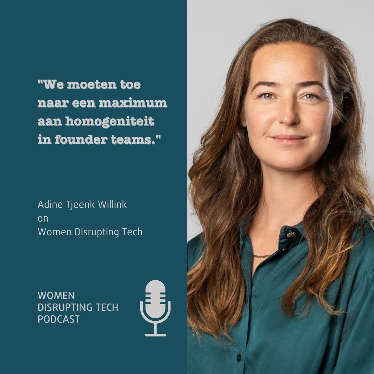 “We moeten toe naar een maximum aan homogeniteit in founder teams ...